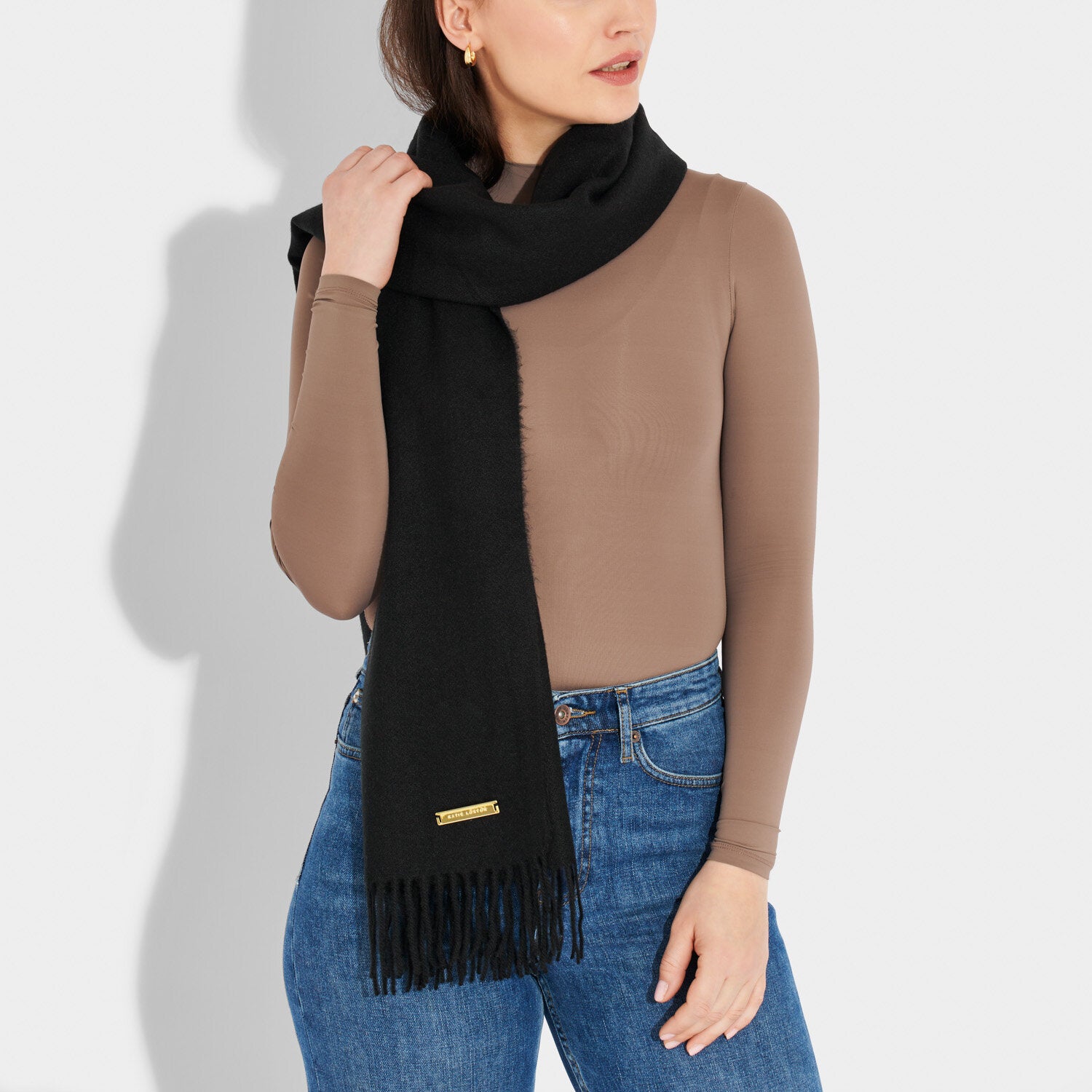 Black blanket scarf store