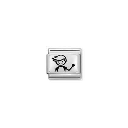 Nomination Charm - Silver - Family - Boy Official UK Stockist - Fast UK ...